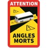 Lot de 3 - Adhésif obligatoire angle mort pour bus