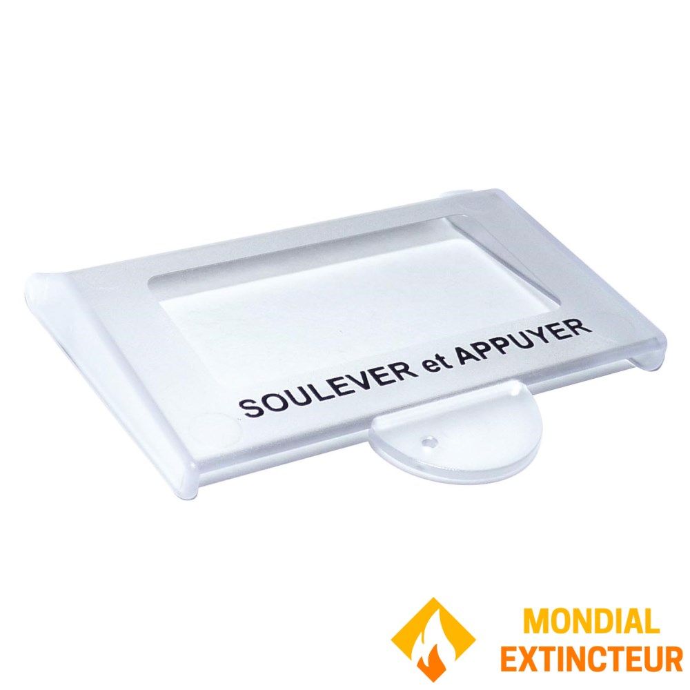 Capot de protection double action - DEF FINESECUR