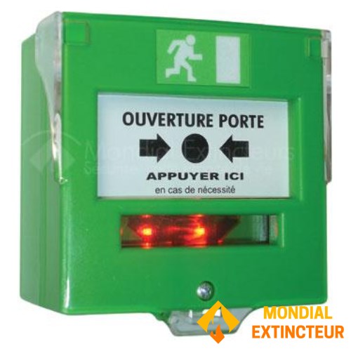 Déclencheur manuel étanche avec capot