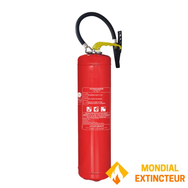 Extincteur à poudre 9 kg Poudre Pression auxiliaire N.F - Modèle 2021