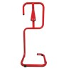 Support sol rouge pour extincteur pression auxiliaire