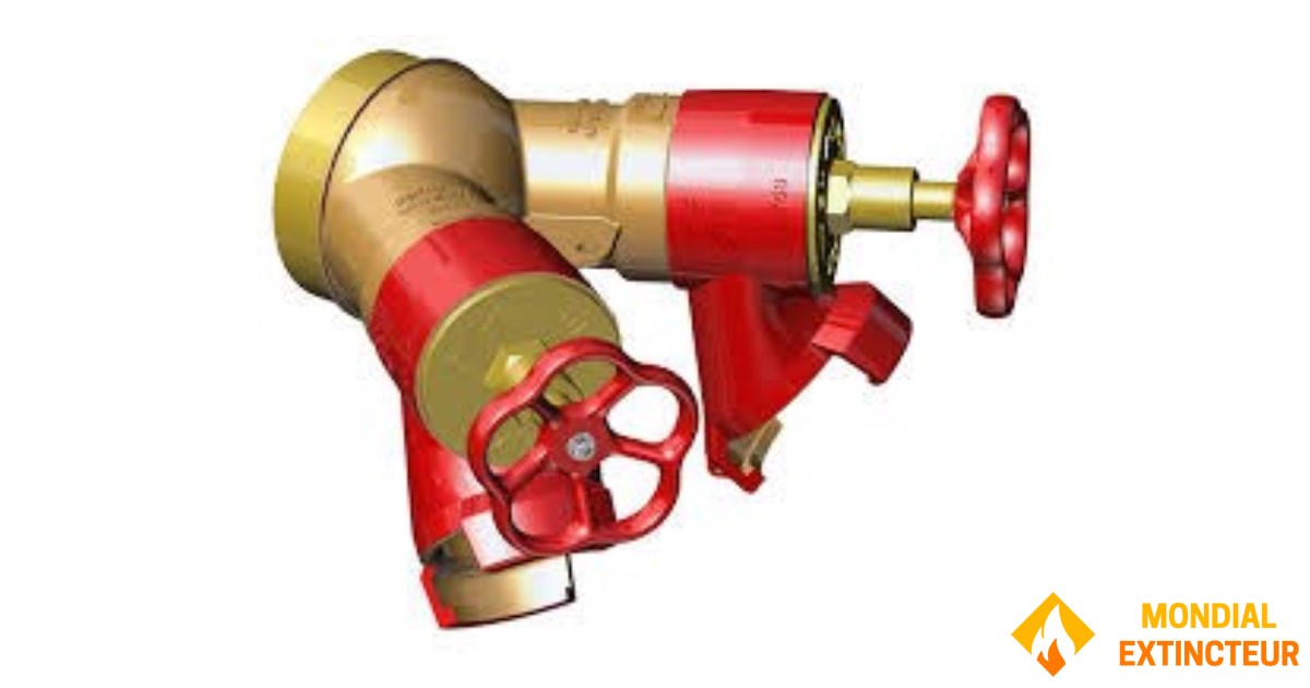 Double wet column socket DN65