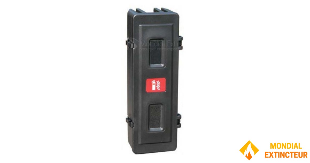 Fire box 9 to 12 Kg Black front-loading