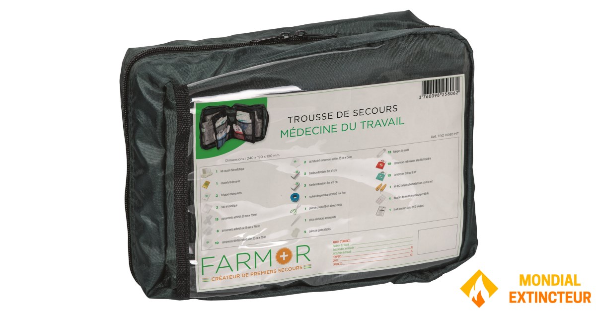 First aid kit Occupational medicine