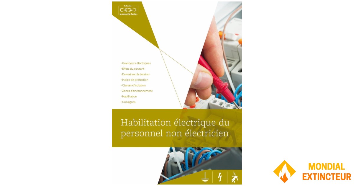 "Habilitation electrical" training booklet