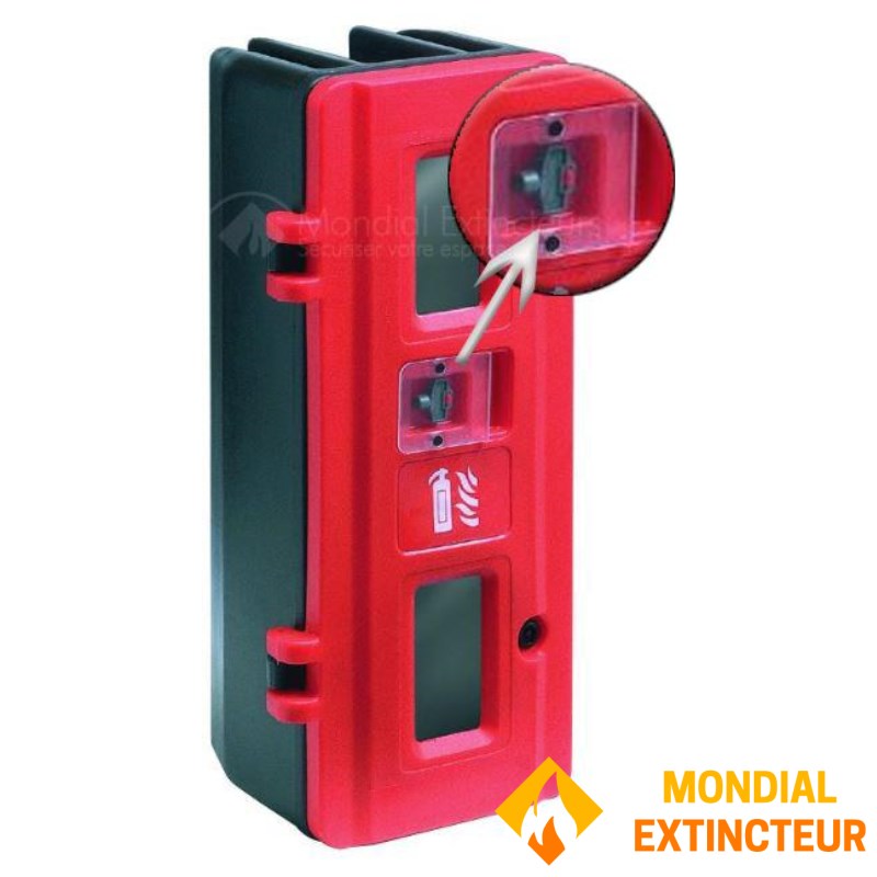 Key for extinguisher cabinet