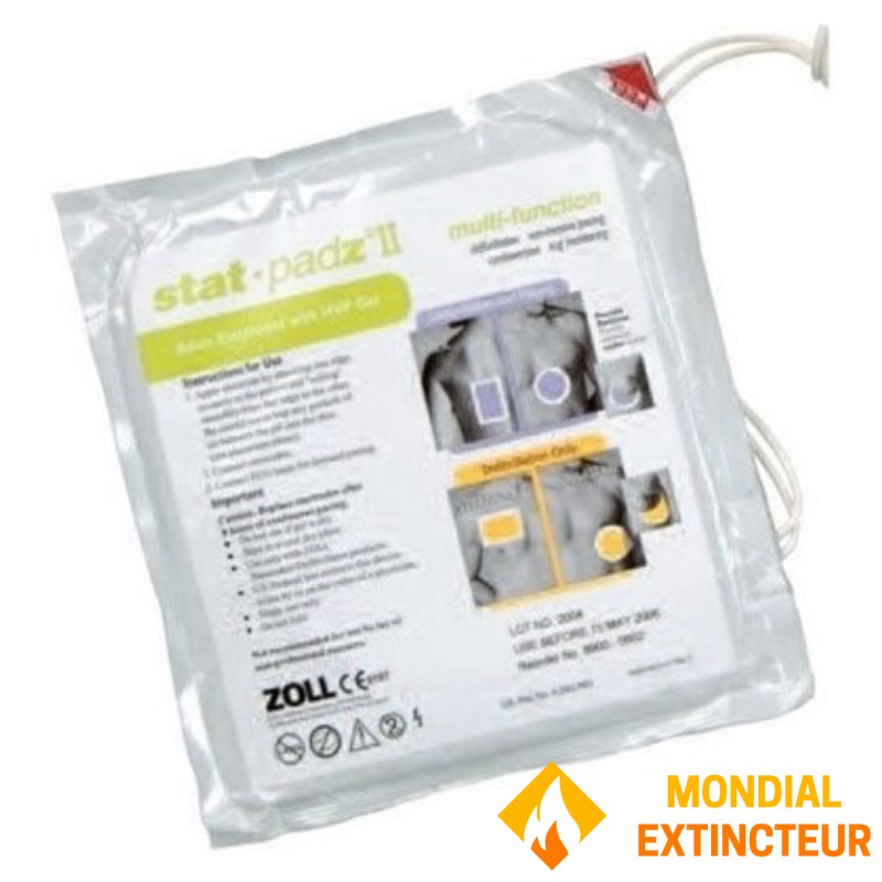 Stat Padz II Electrodes - Adult - Pair for ZOLL AED + Defibrillator