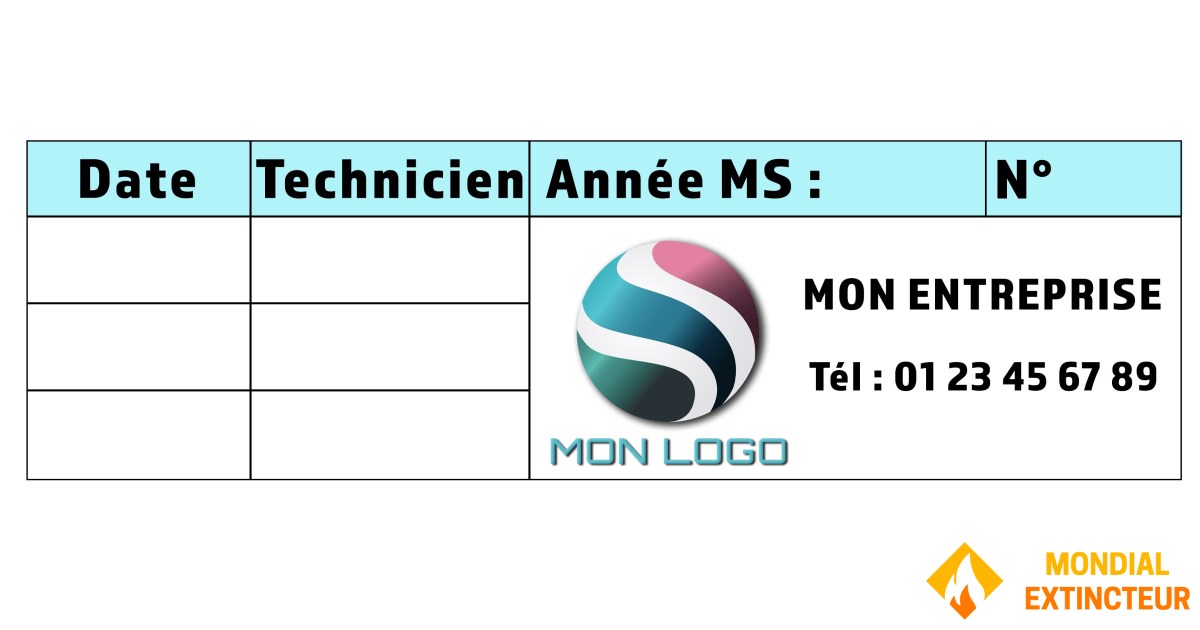 1000 Personal Maintenance labels - 70 x 20 mm