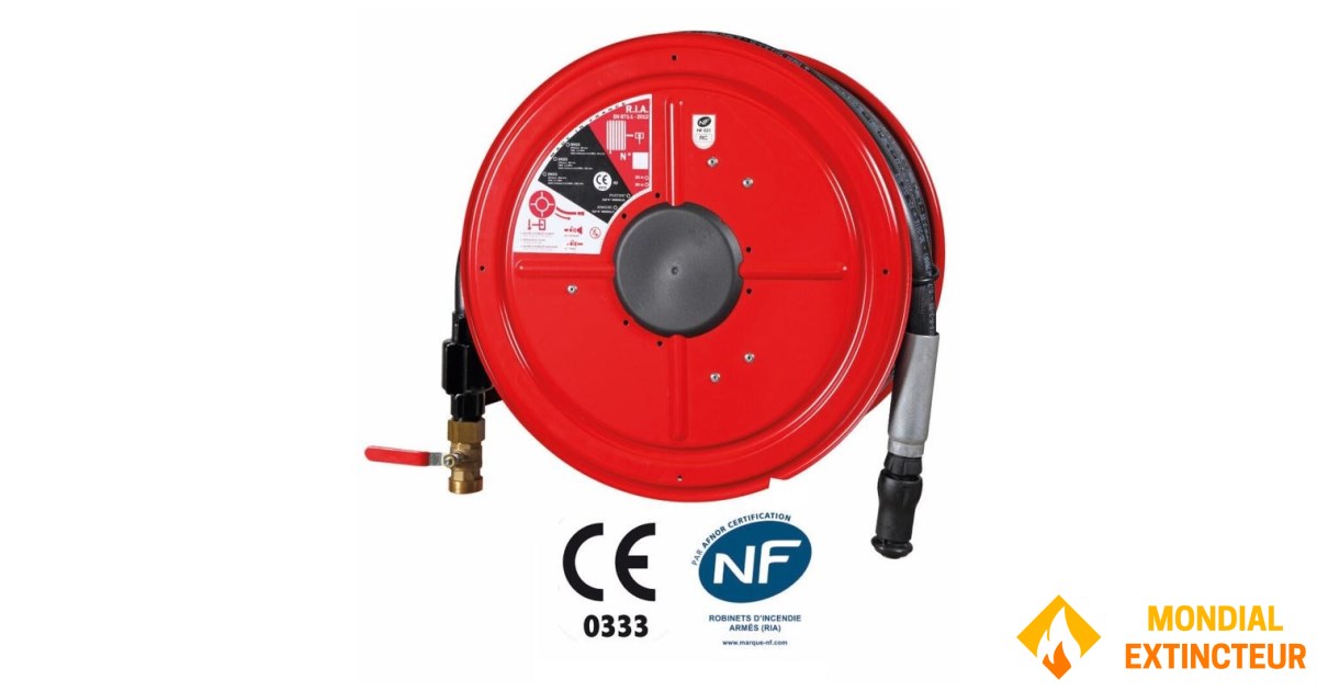 Armed fire hydrant DN 25 pipe - Length 30 M