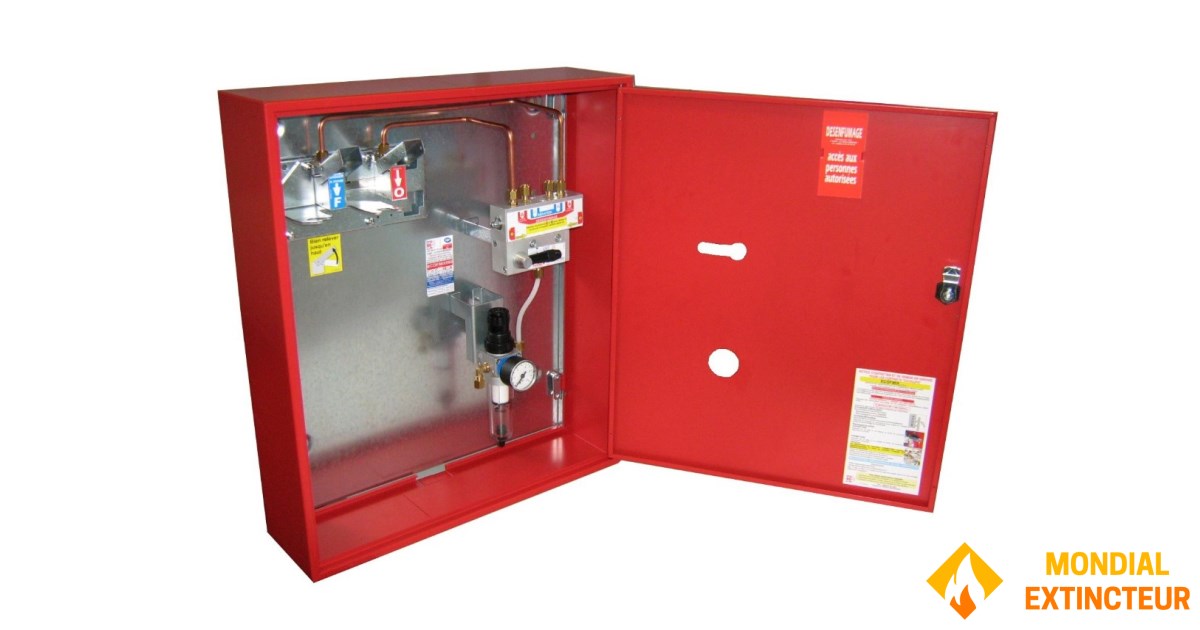 CO2 BOX Monozone 500g max + ventilation function - Full door