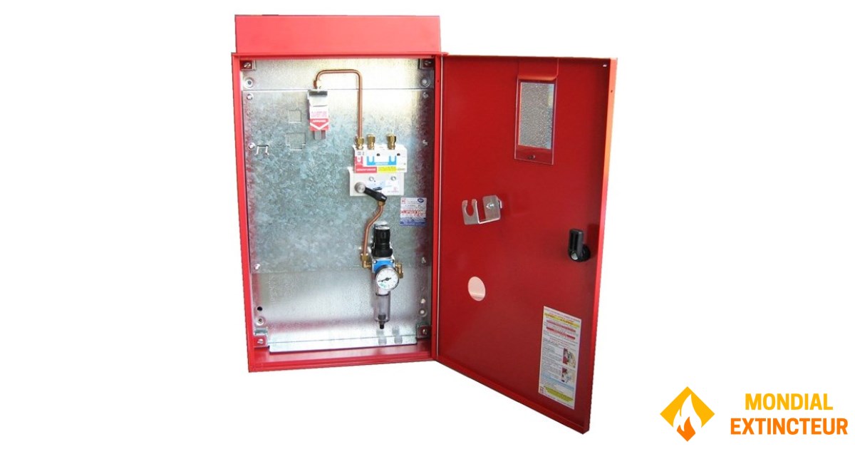 CO2 BOX Monozone Glazed 500g max + ventilation function