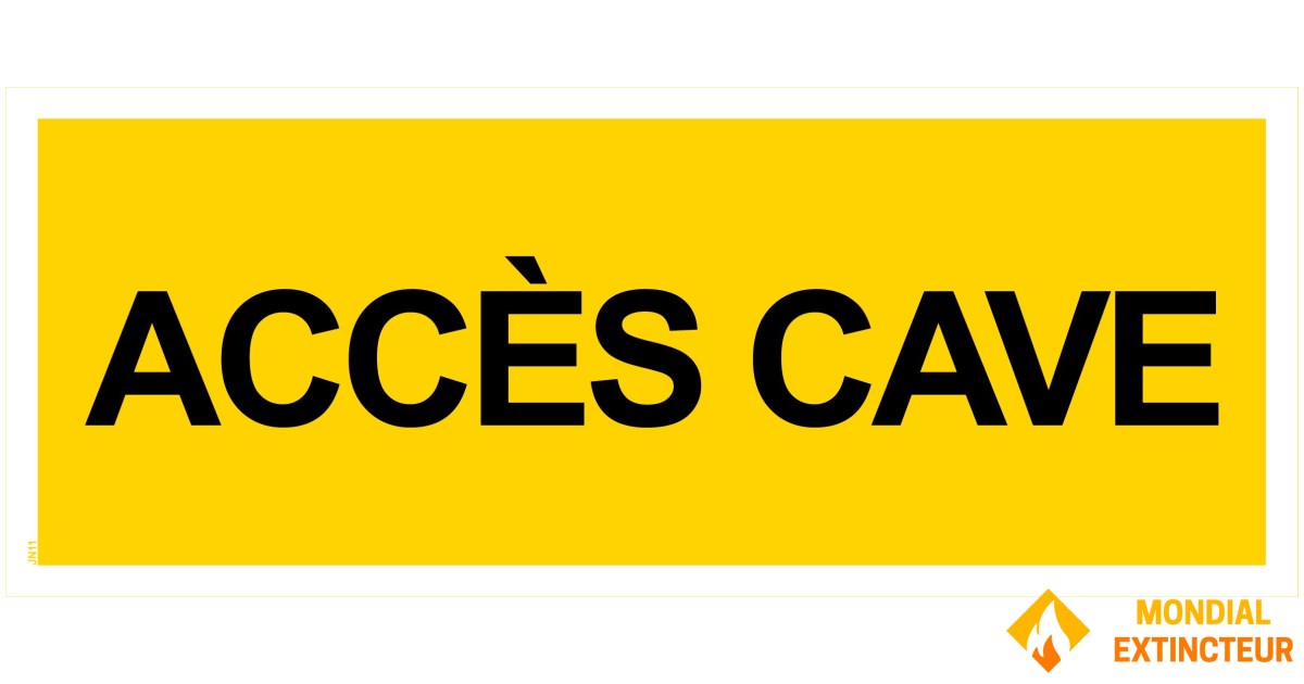 "Cellar access" panel - PVC 200x80 mm