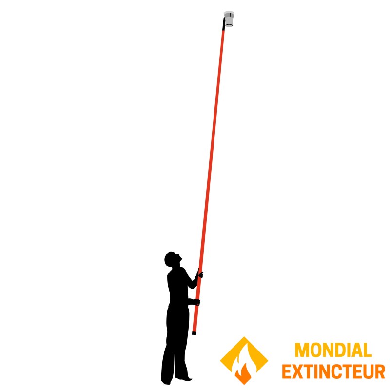 Extension for 1-strand telescopic pole