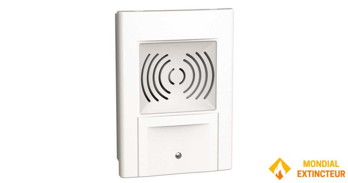 Radio fire alarm sound diffuser - Addressable Waterproof Neutronic