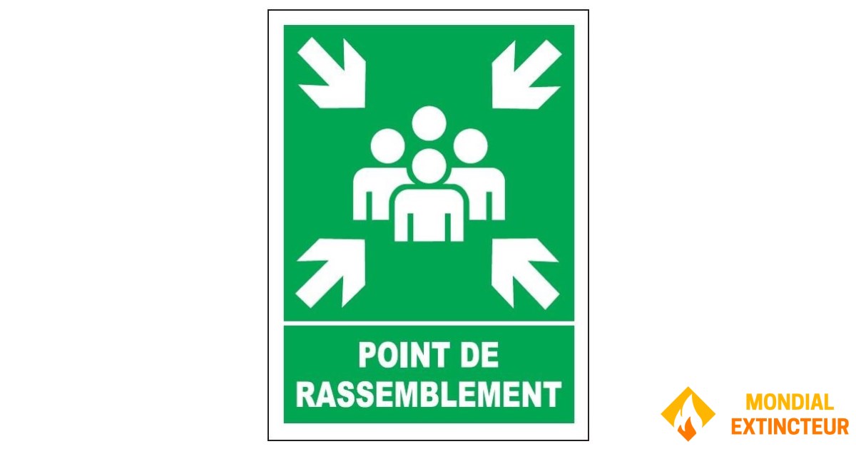 Rally point sign - Dibond - Format A2