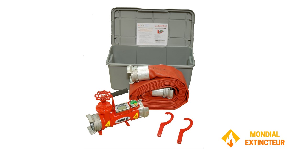 Simple fire hydrant control pack