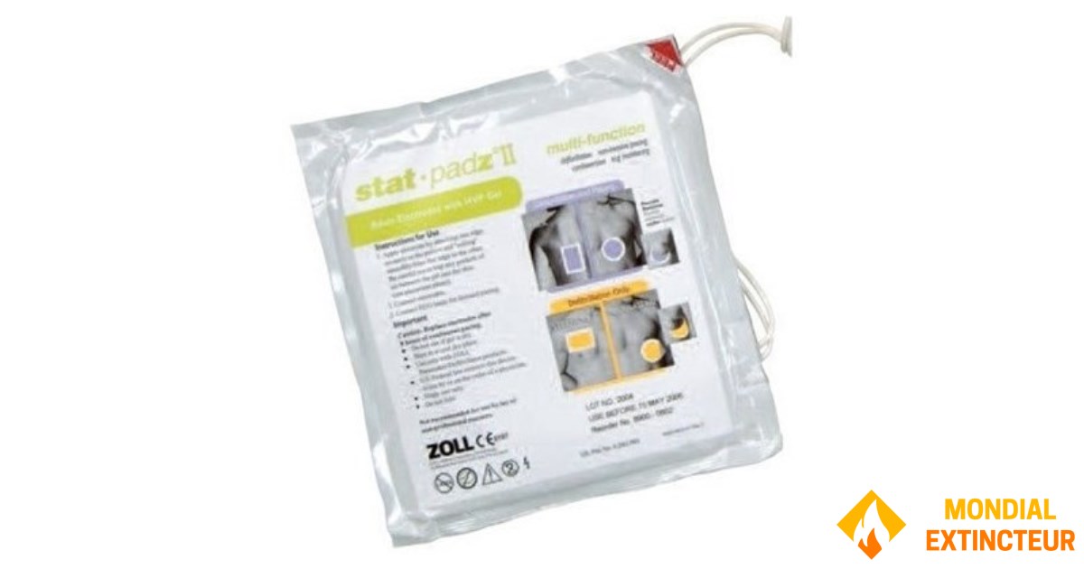 Stat Padz II Electrodes - Adults - Pair for ZOLL AED + Defibrillator