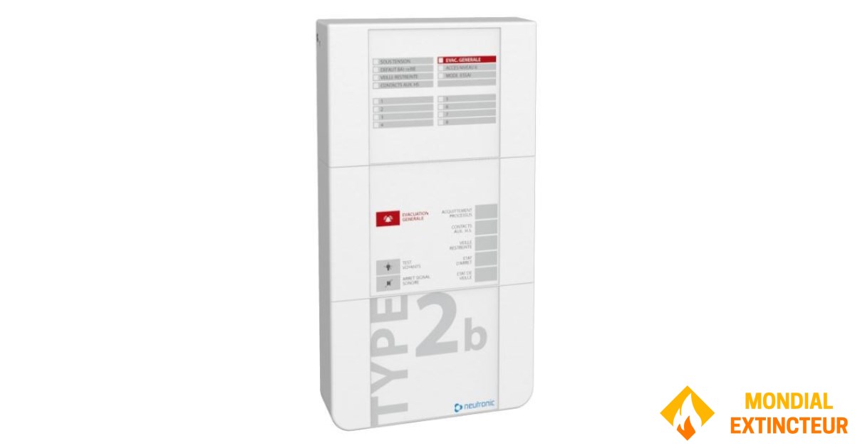 Type 2B fire alarm - 8 loops