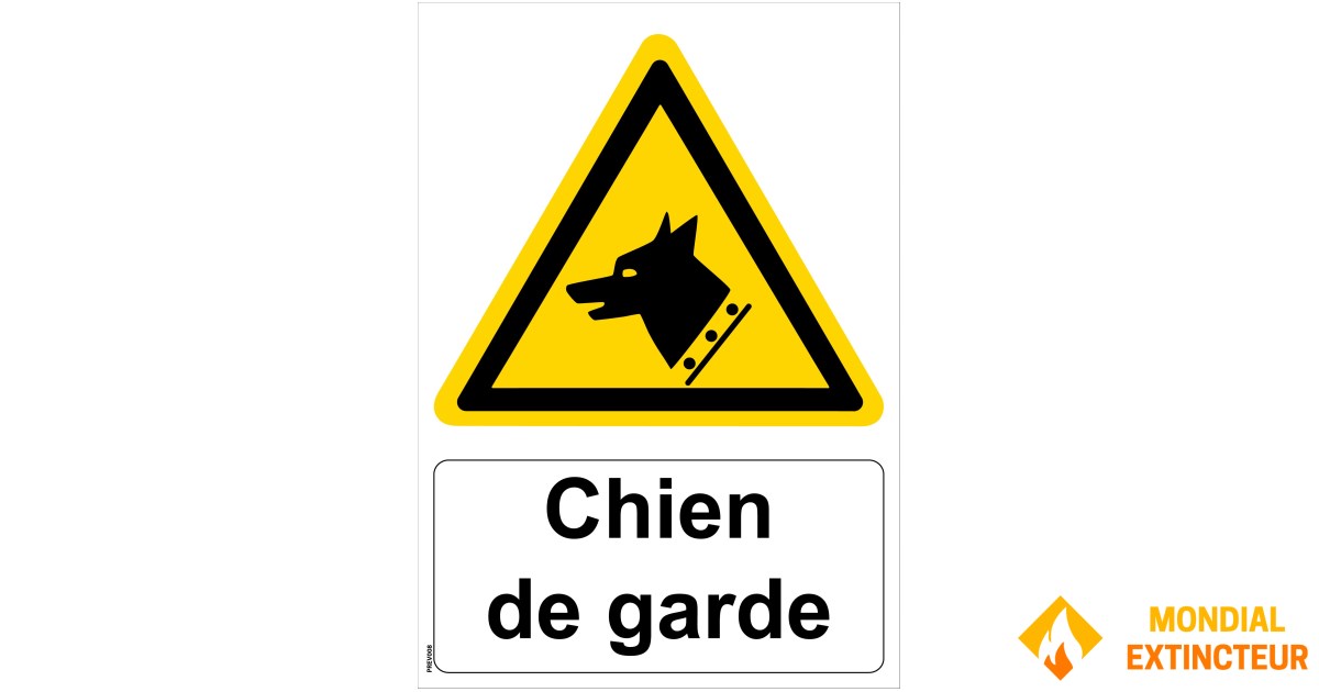 "Watchdog" sign - PVC A5