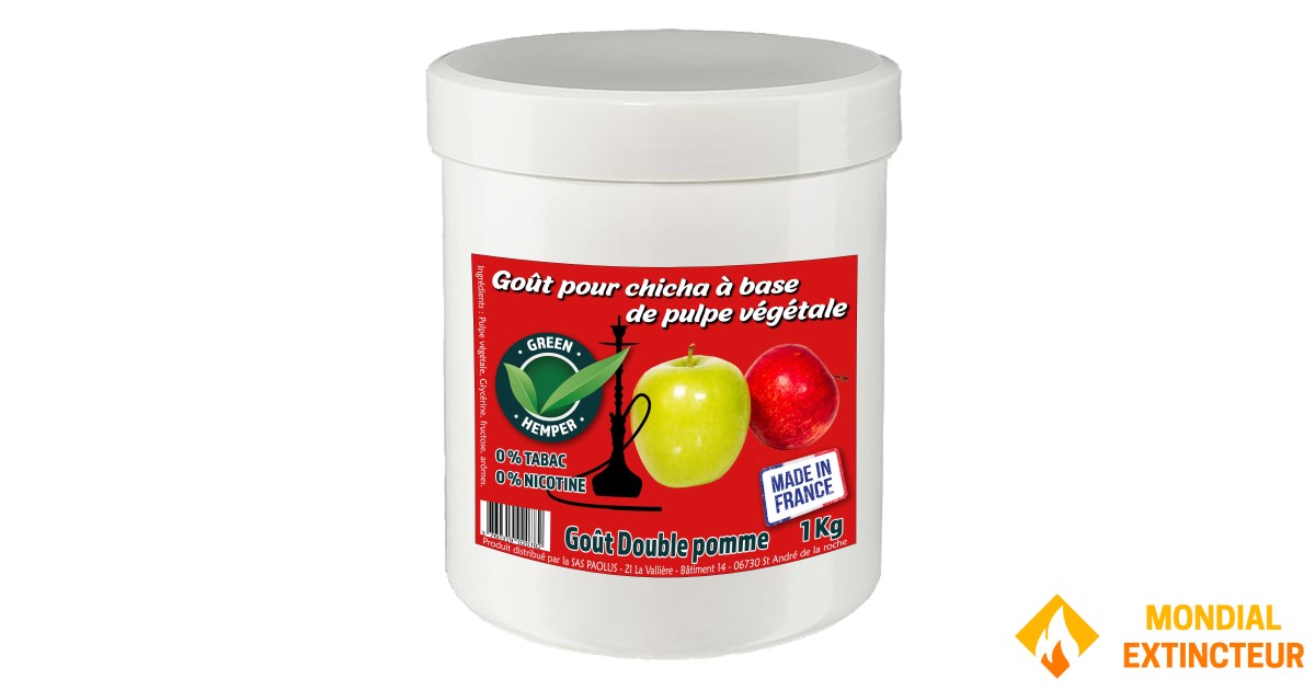 Green Hemper - Goût Chicha Cassis - Pot de 250 Gr