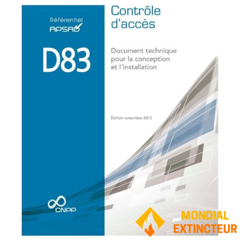 APSAD 표준 - 규칙 D83