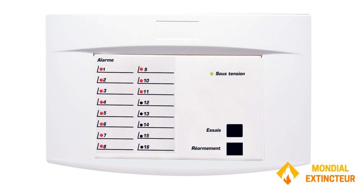 Technisch alarm 16 zones - Merk Chubb