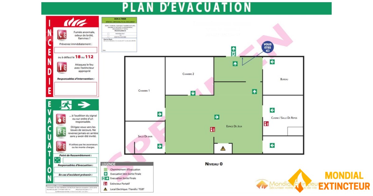 Plan de drenaj PVC 2 mm - format standard A3